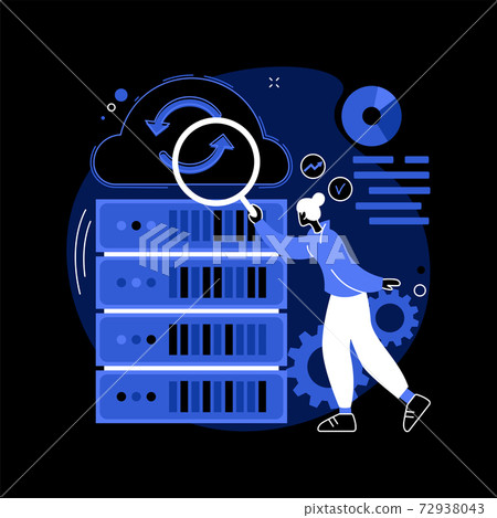Big data analytics abstract concept vector... - Stock Illustration ...