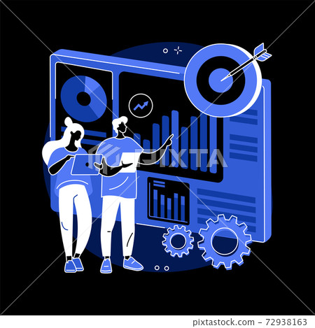 Performance management abstract concept vector... - Stock Illustration ...