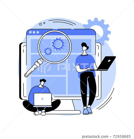 User research abstract concept vector... - Stock Illustration [72938685 ...