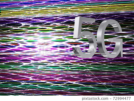 Radio wave 5G communication image - Stock Illustration [72994477] - PIXTA