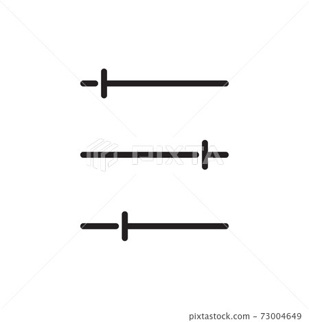 option setting Icon. flat solid style vector... - Stock Illustration ...