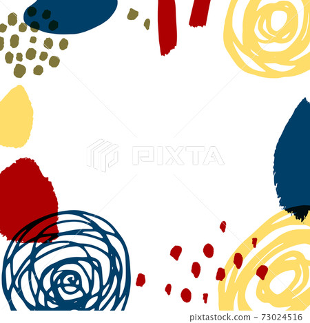 Abstract retro color frame - Stock Illustration [73024516] - PIXTA