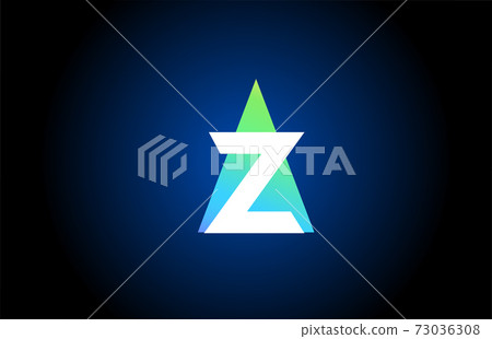 Z alphabet letter logo icon for business and... - Stock Illustration ...