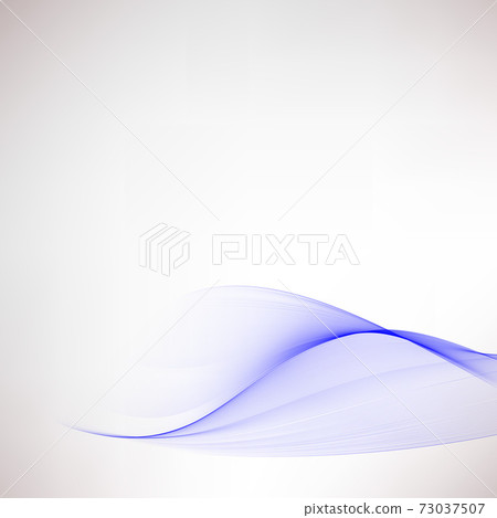 Blue horizontal lines. Transparent vector wave... - Stock Illustration ...