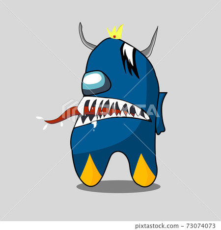 The game character cartoon monsters among us.... - Stock Illustration ...
