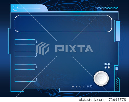Artificial Intelligence (AI) landing page... - Stock Illustration [73093778] - PIXTA