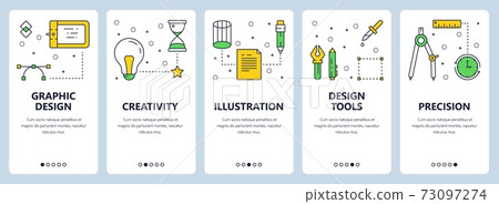 Vector modern thin line graphic design concept... - Stock Illustration ...