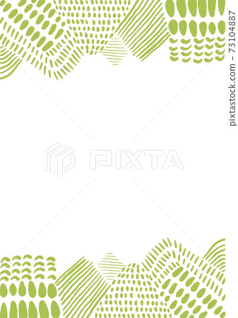 Hand drawn background frame 02 - Stock Illustration [73104887] - PIXTA