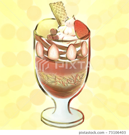 Parfait illustration - Stock Illustration [73106403] - PIXTA