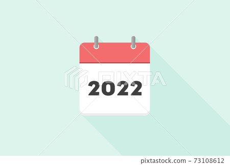 Simple and easy-to-read wall calendar with... - Stock Illustration ...