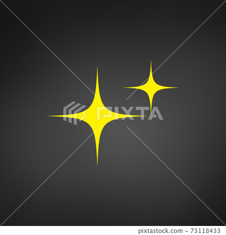 Shine star icon. Stock Vector illustration... - Stock Illustration ...