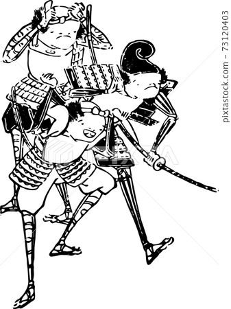 Ashigaru - Stock Illustration [73120403] - PIXTA