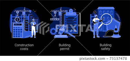 Construction business abstract concept vector... - Stock Illustration ...