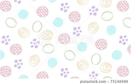 Scandinavian seamless pattern Maru - Stock Illustration [73148499] - PIXTA
