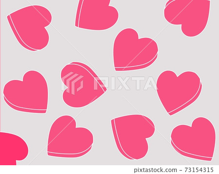 Lots of hearts - Stock Illustration [73154315] - PIXTA