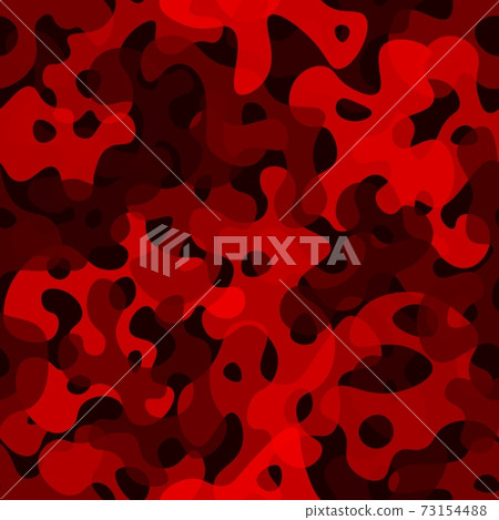 Camo bright red print texture vector... - Stock Illustration [73154488 ...