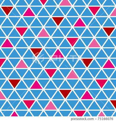 Geometric pattern triangle border - Stock Illustration [73166076] - PIXTA