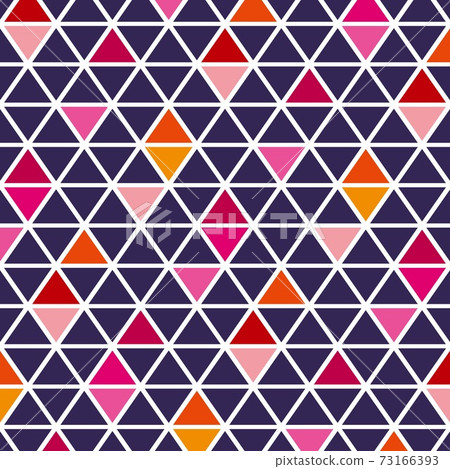 Geometric pattern triangle - Stock Illustration [73166393] - PIXTA