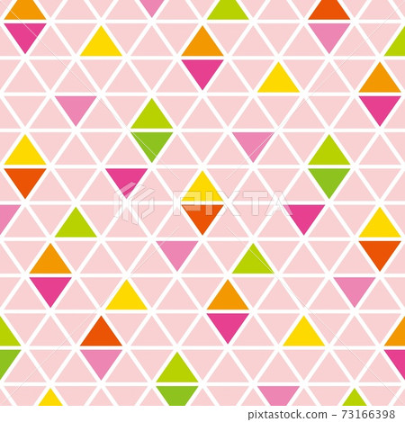 Geometric pattern triangle - Stock Illustration [73166398] - PIXTA