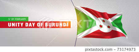 Unity day of Burundi greeting card, banner... - Stock Illustration ...