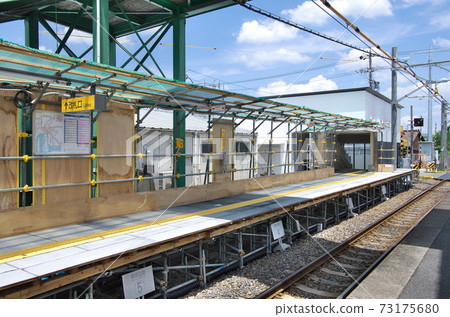 Temporary platform (railroad construction) - Stock Photo [73175680] - PIXTA