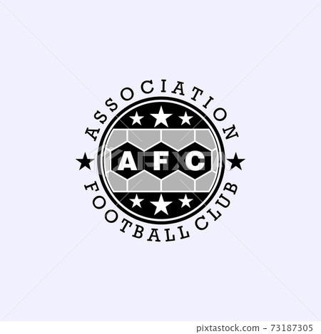 Letter AFC Association Football Club Logo Concept - Stock Illustration ...