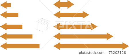 Standard arrow length set - Stock Illustration [73202128] - PIXTA