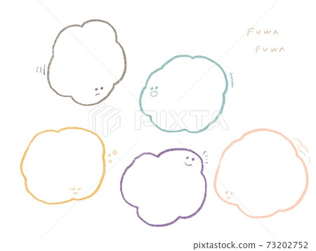 Fluffy frame - Stock Illustration [73202752] - PIXTA