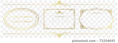 frame, embellishment, ornamentation - Stock Illustration [73204645] - PIXTA