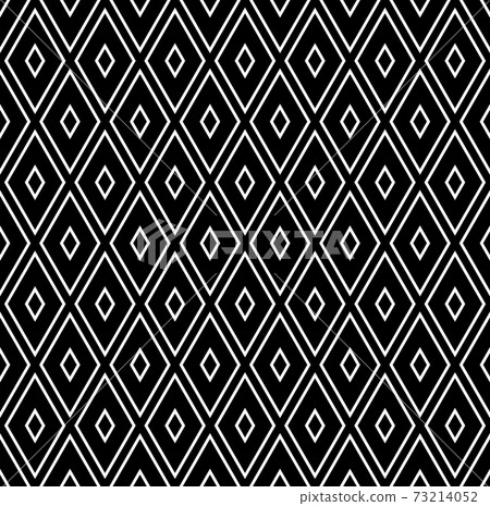 Abstract seamless geometric diamonds pattern. - Stock Illustration ...