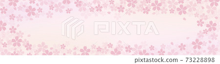 Sakura background frame gradient banner - Stock Illustration [73228898 ...