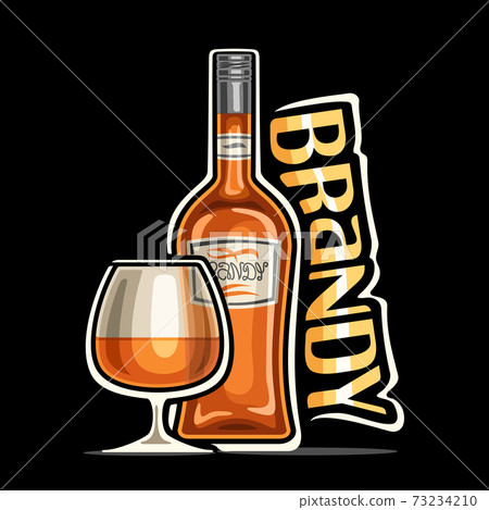 Vector logo for Brandy - Stock Illustration [73234210] - PIXTA