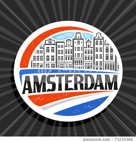 Vector logo for Amsterdam - Stock Illustration [73234366] - PIXTA