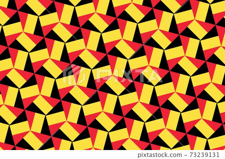 Simple geometric pattern in the colors of the... - Stock Illustration ...