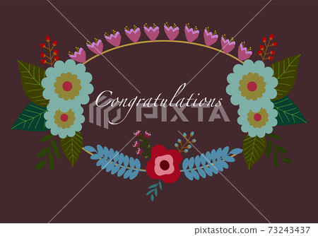 congratulation border frame templates - Stock Illustration [73243437 ...