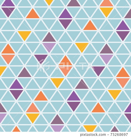 Geometric pattern triangle - Stock Illustration [73268697] - PIXTA