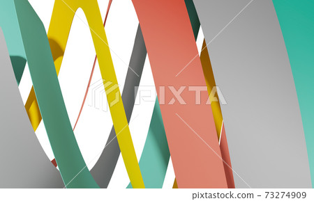 Abstract cgi background with colorful spiral... - Stock Illustration ...