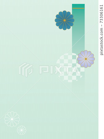 Calm light blue Japanese style background... - Stock Illustration ...
