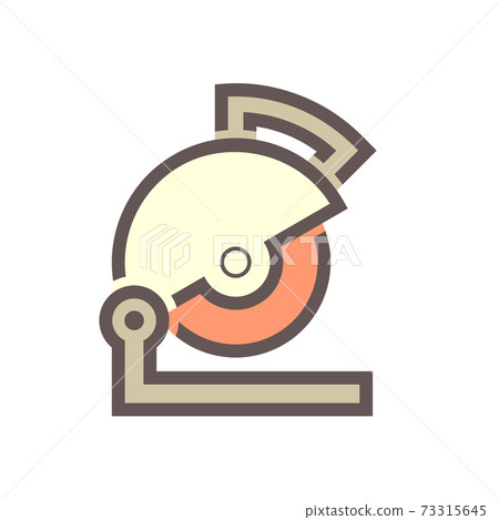 Steel cutting disc vector icon. - Stock Illustration [73315645] - PIXTA
