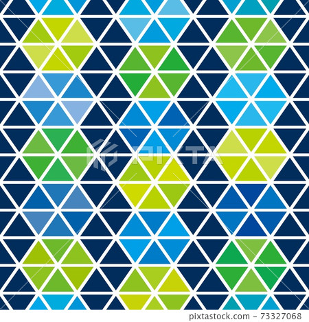 Geometric pattern triangle hexagon - Stock Illustration [73327068] - PIXTA