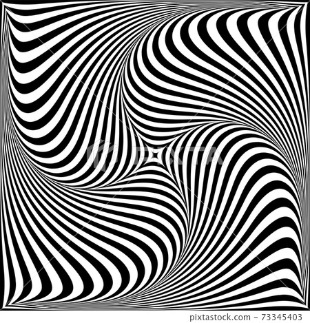 Vortex rotation movement illusion in abstract... - Stock Illustration ...
