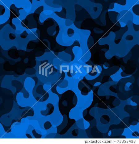 Camo bright azure print texture vector... - Stock Illustration ...
