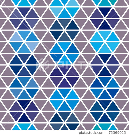 Geometric pattern triangle hexagon - Stock Illustration [73369023] - PIXTA