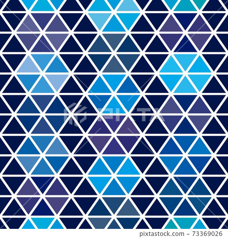 Geometric pattern triangle hexagon - Stock Illustration [73369026] - PIXTA