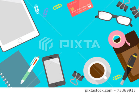 Thumbnails of stationery items needed for business - Stock Illustration ...