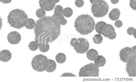 Dust, virus pollen image CG - Stock Illustration [73375006] - PIXTA