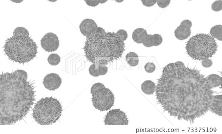 Dust, virus pollen image CG - Stock Illustration [73375109] - PIXTA