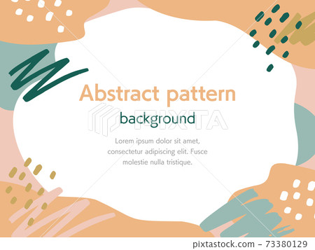 Abstract pattern frame - Stock Illustration [73380129] - PIXTA