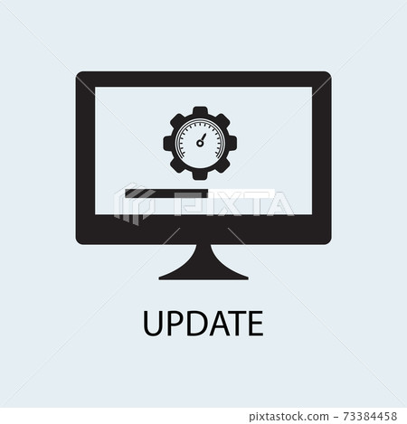 Data update. - Stock Illustration [73384458] - PIXTA