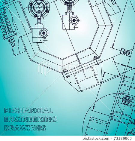 Backgrounds of engineering subjects. Technical... - Stock Illustration ...